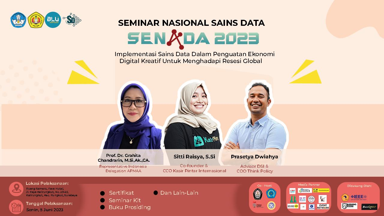 Seminar Nasional Sains Data Tahun 2023 – Sains Data